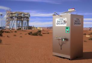 Enware supplies safety showers